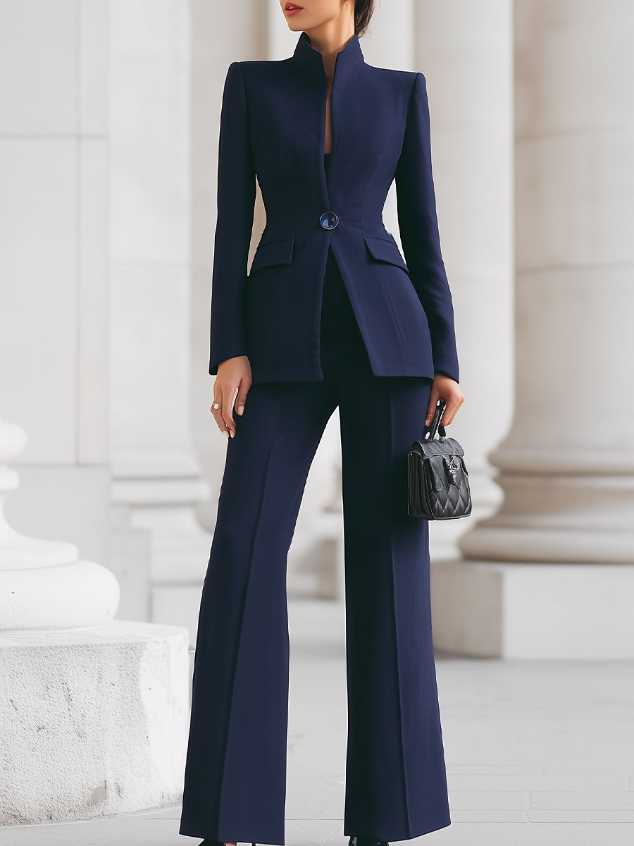 Sloane™ | Tailored Blazer & Trouser Suit Set – Amelia Carolina